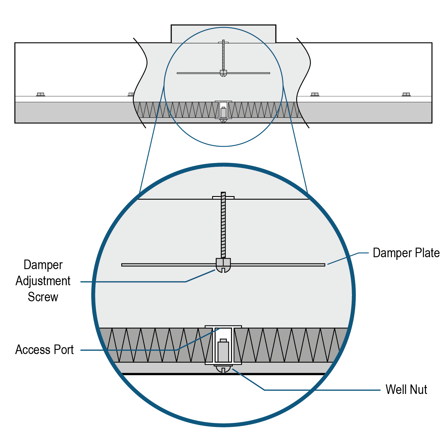 Laminar Flow Diffuser; WhisperFlow, 2'x4', HEPA, Adjustable Damper, 12 ...