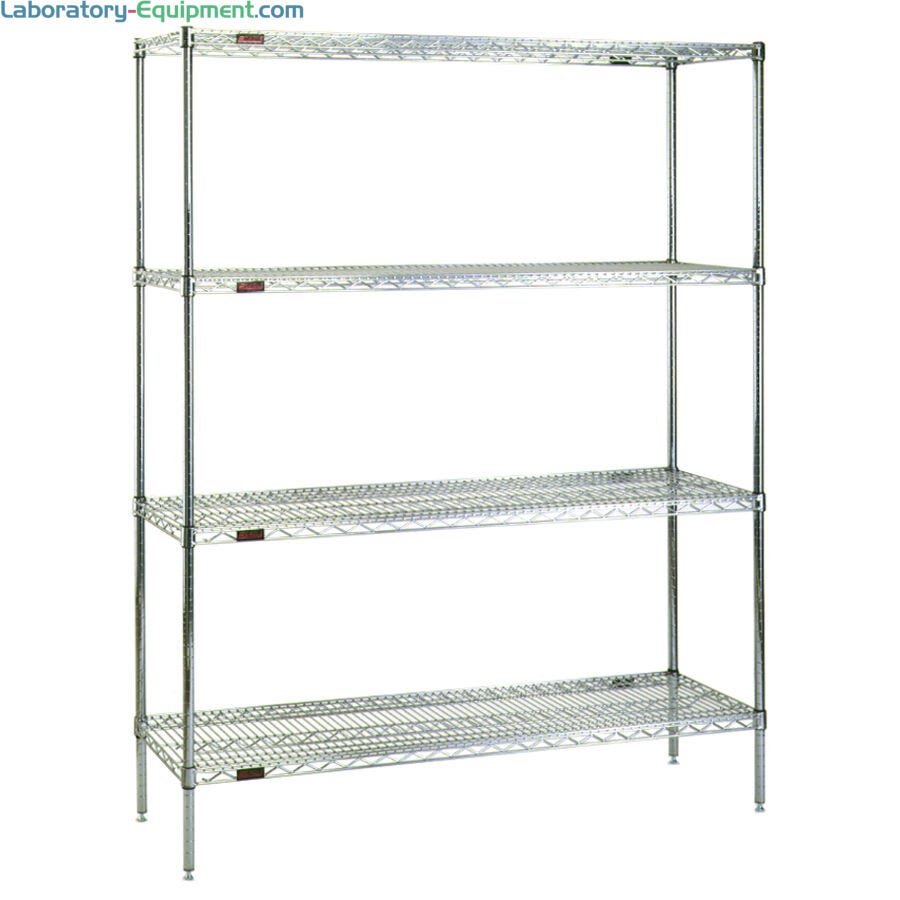 Pre-Configured Chrome Shelf Rack Systems by Eagle 1380-PP-01