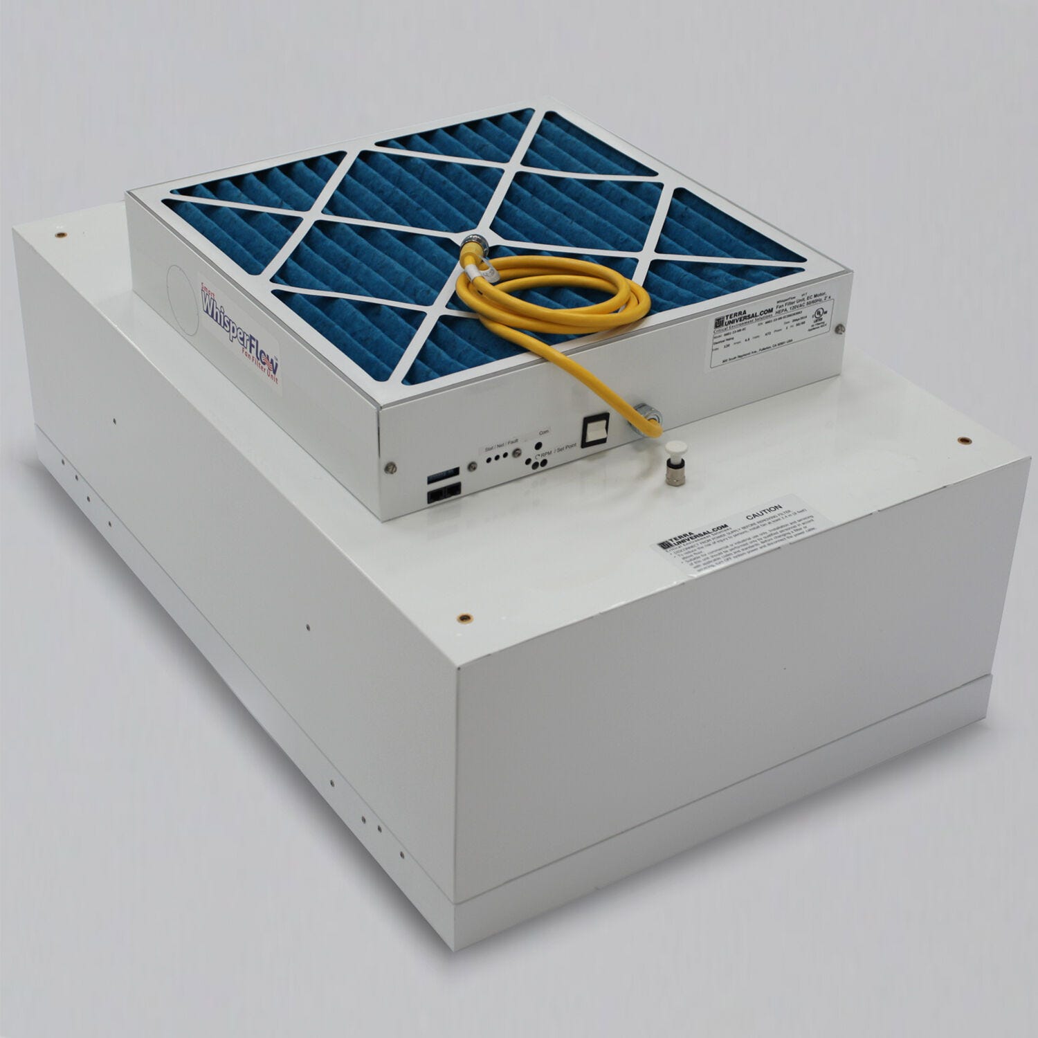 Fan Filter Unit; Smart ECM, RSR, 2' x 3', HEPA, 120/240 V, Powder ...