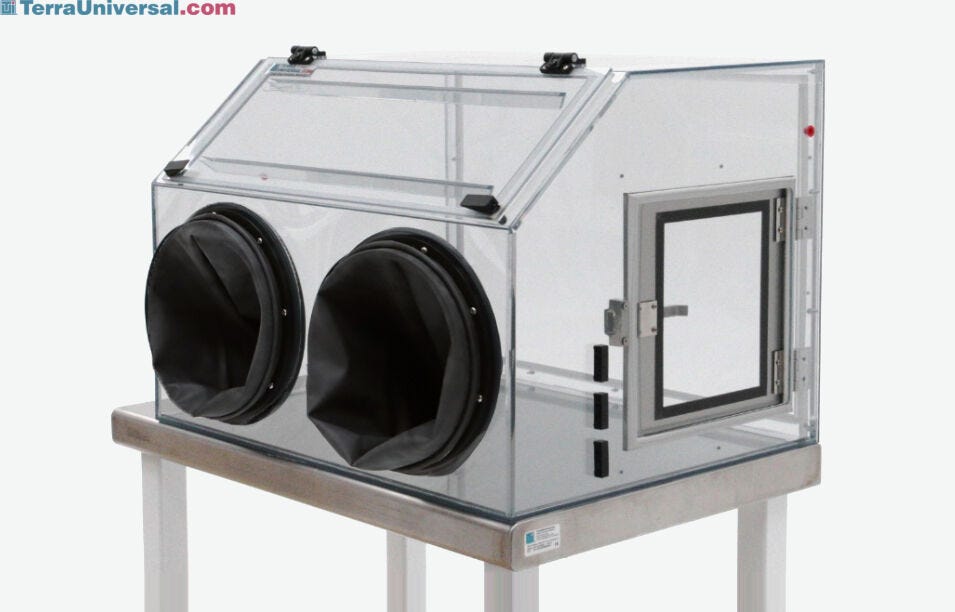 ValuLine™ Compact Plastic Glove Box Isolators