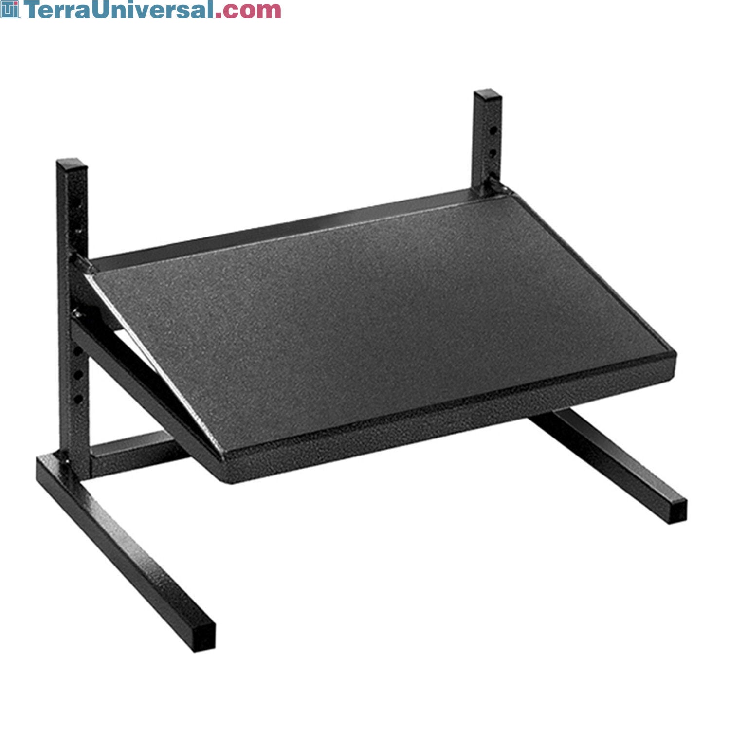Footrest; ISO 5, Black Powder-Coated Steel, 20"W x 11"D x 11"H ...