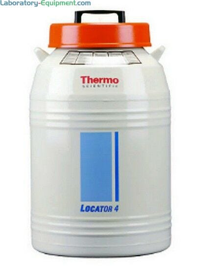 Cryogenic Storage; Locator 4 w/ Ultrasonic Level Monitor, 111 L, Thermo ...