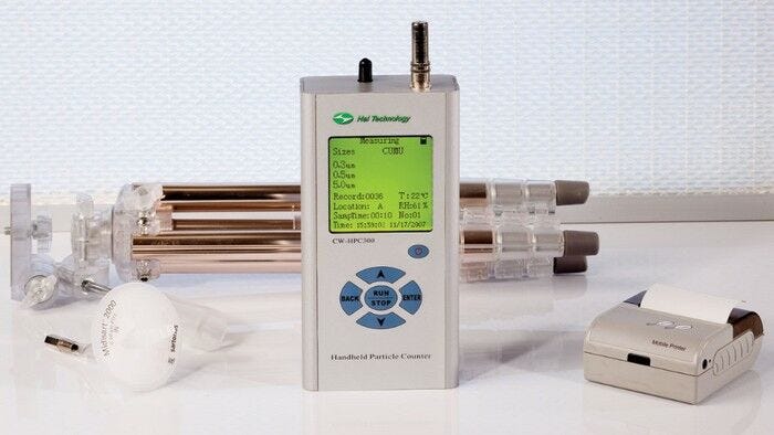 Filter: 0.2 µm (Zero Count) Purge and Adaptor for HPC Particle Counter ...