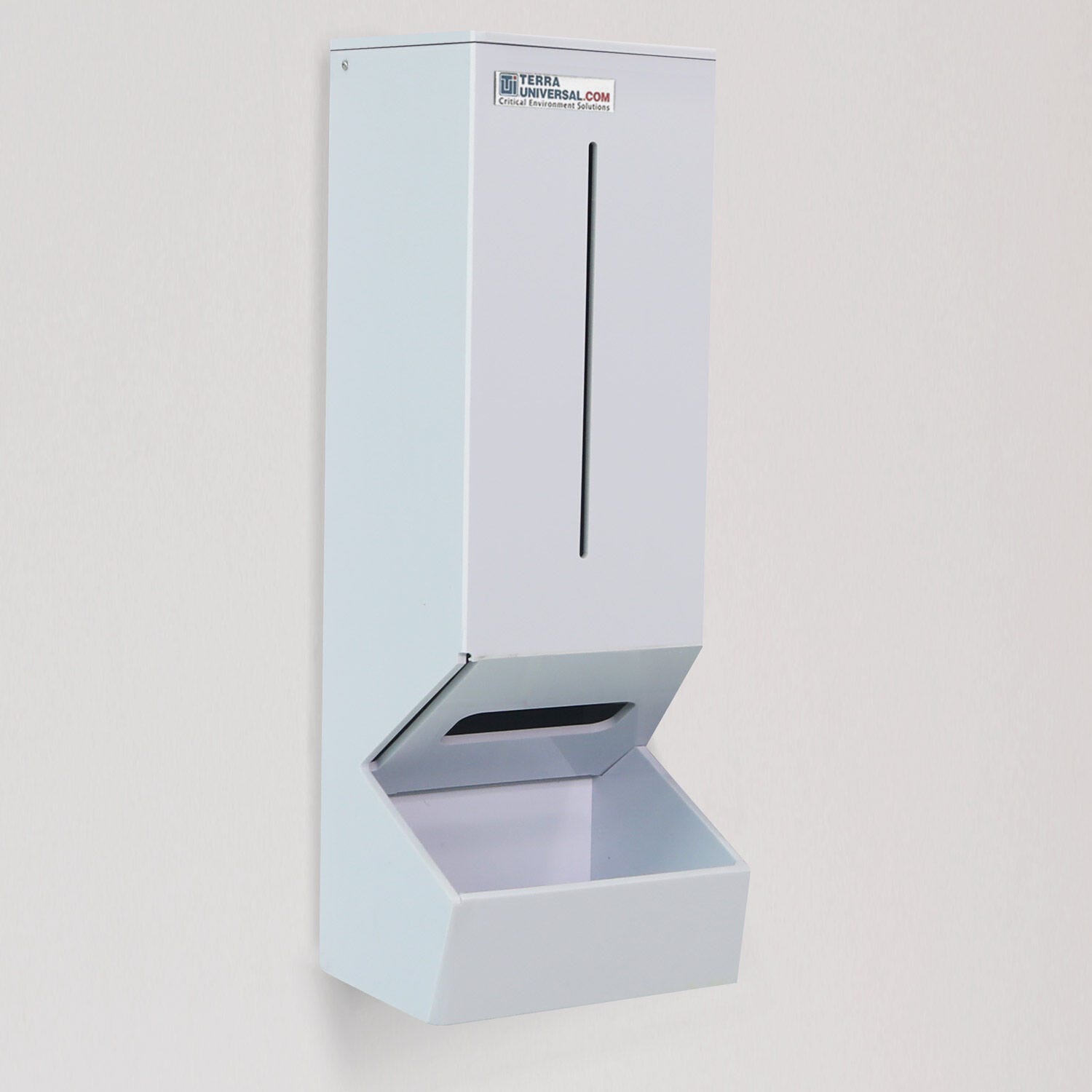 Dispenser; Glove, Polypropylene, 8"W x 8"D x 24"H, 1 Comparent, With ...