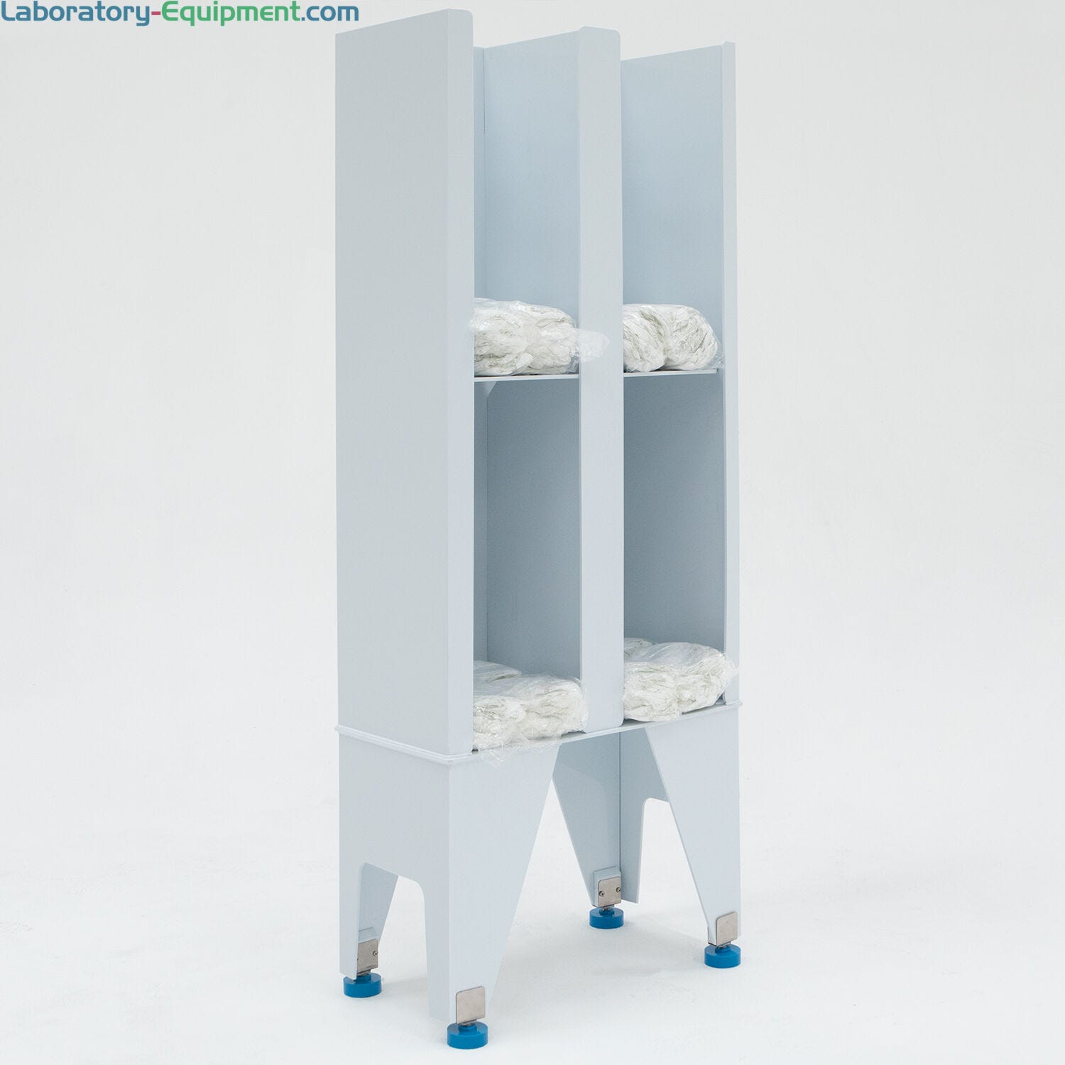 Garment Dispenser Station; 16 Compartments, Double Sided, Polypropylene ...