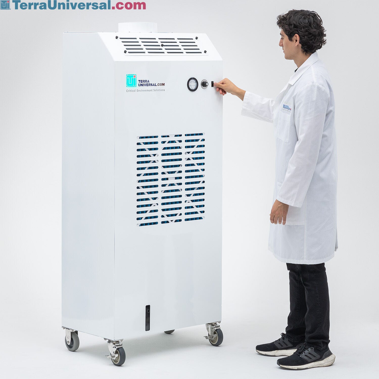 WhisperFlow® Portable HEPA Filtration System, High Capacity, With Battery Pack | Terra Universal