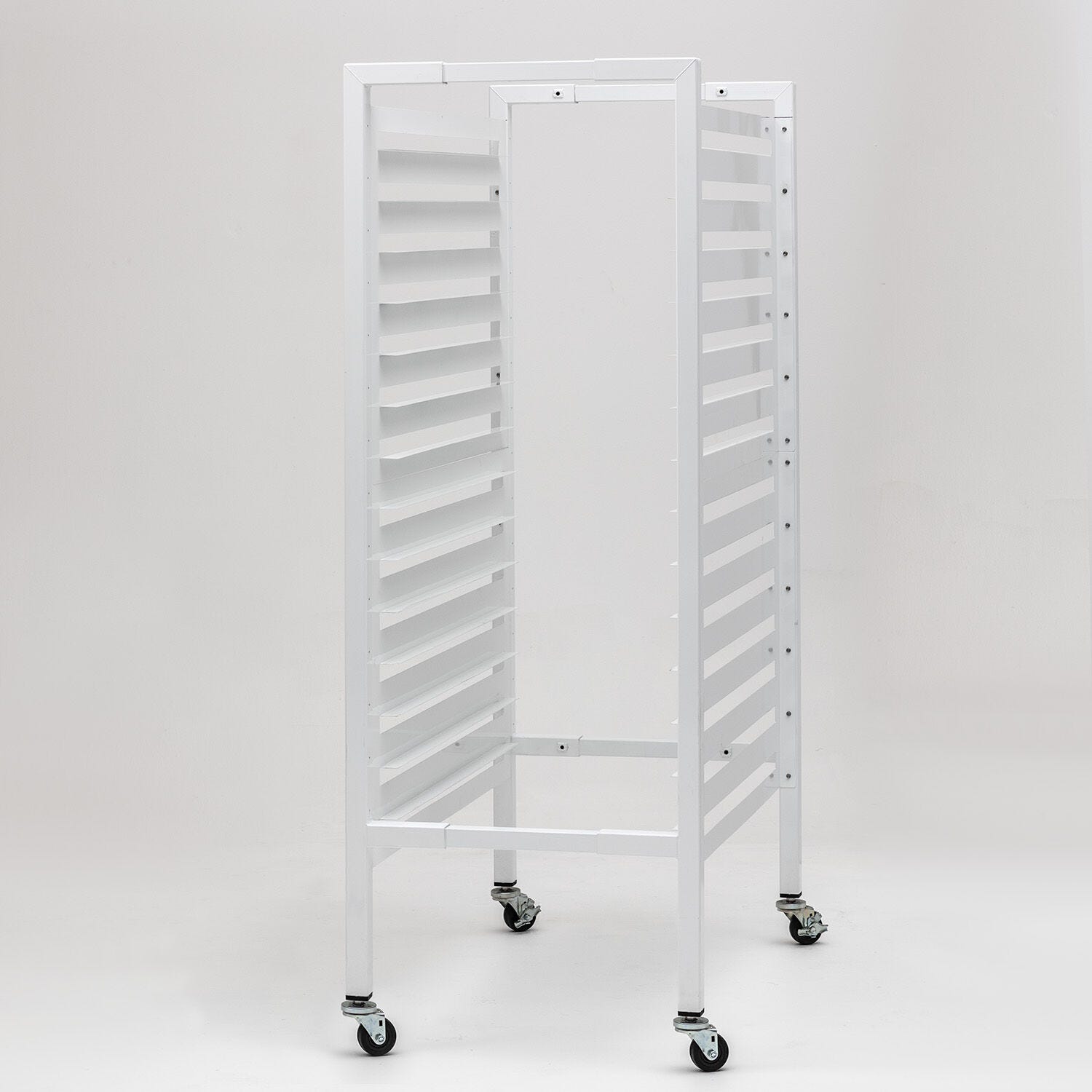 Mobile Storage Rack; Adjustable, Powder-Coated Steel, 48" W x 28" D x ...