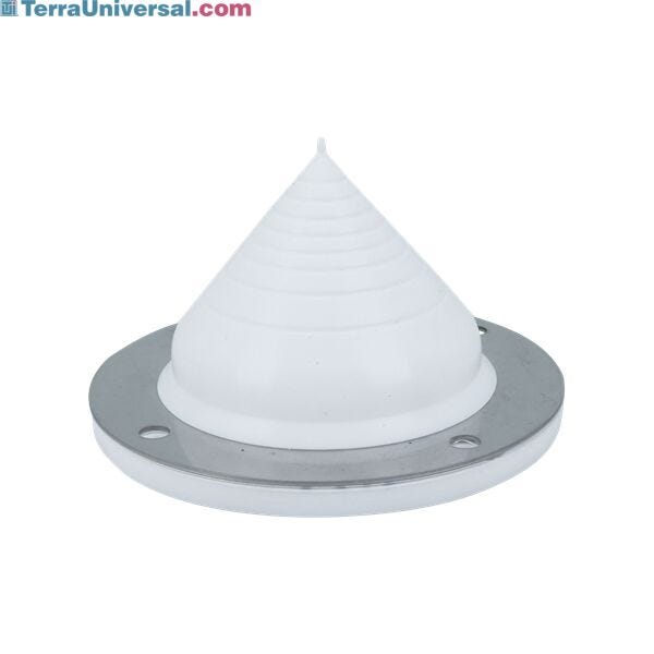 Wall Boot for Cord Pass Through, Silicone, 4" W x 4" D x 2" H 2900-63 ...