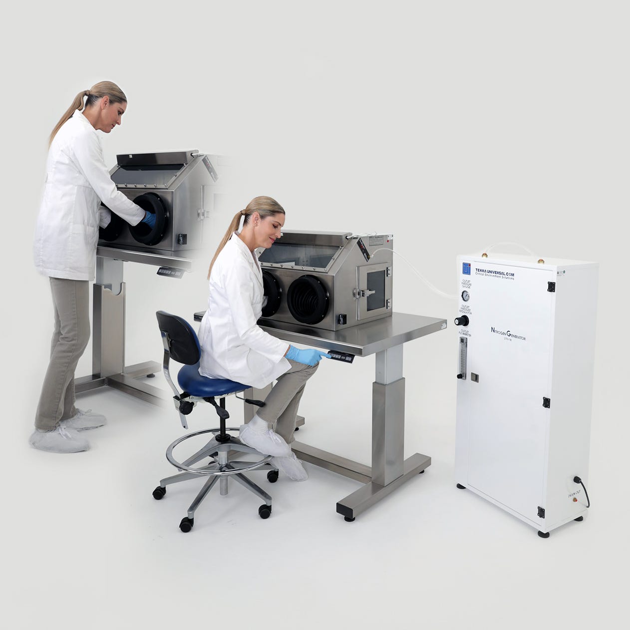 Smart Nitrogen-Purged Glovebox