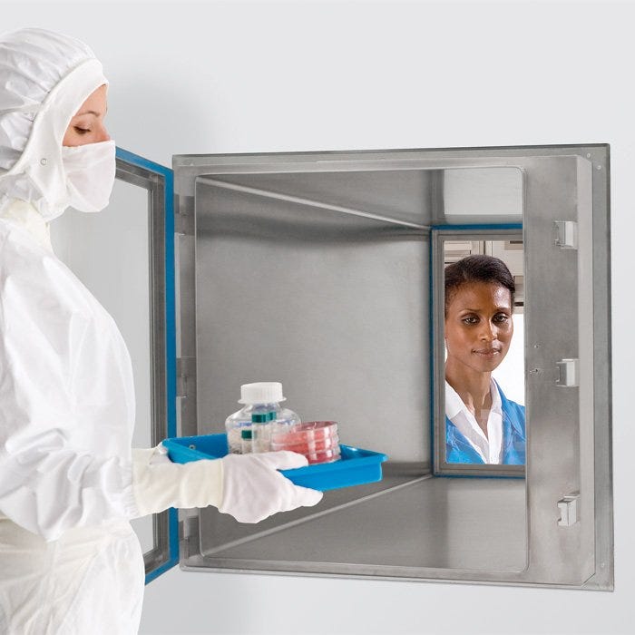 Smart BioSafe Pass-Throughs Chambers