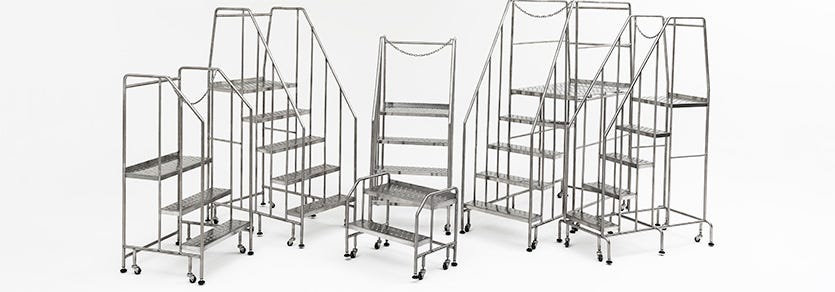 Choosing the Right Cleanroom Step Stool or Stepladder - Terra Universal ...