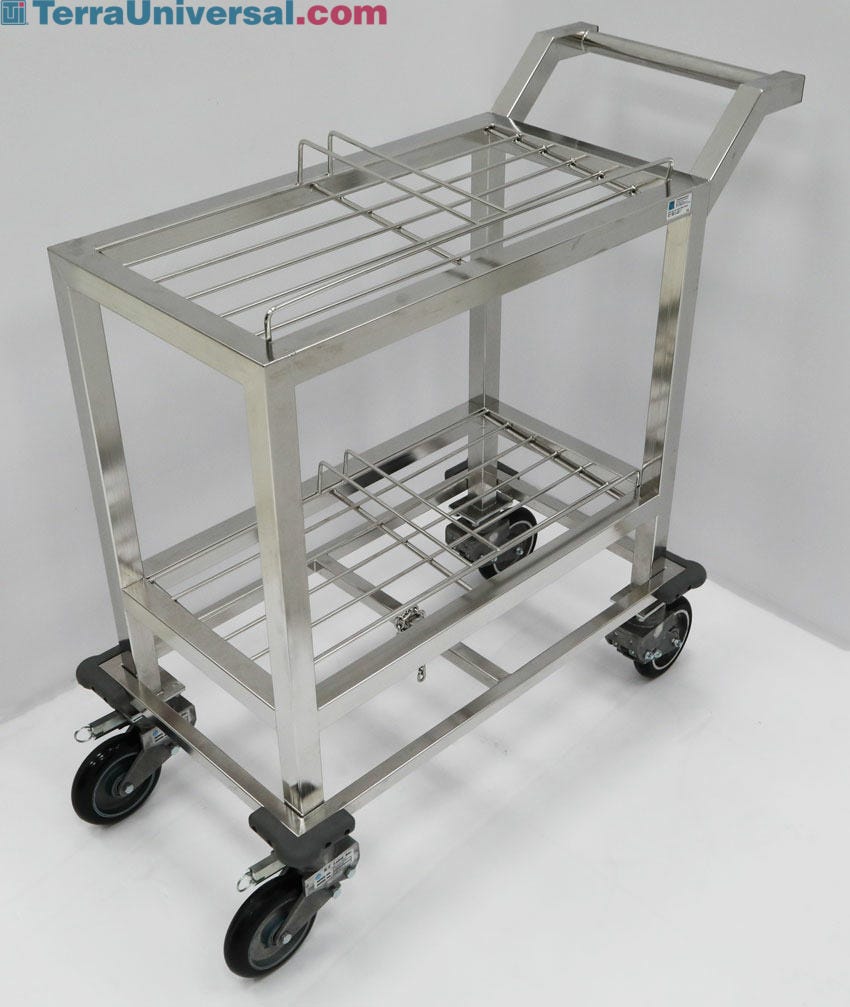 Wafer Box Cleanroom Carts from Terra Universal