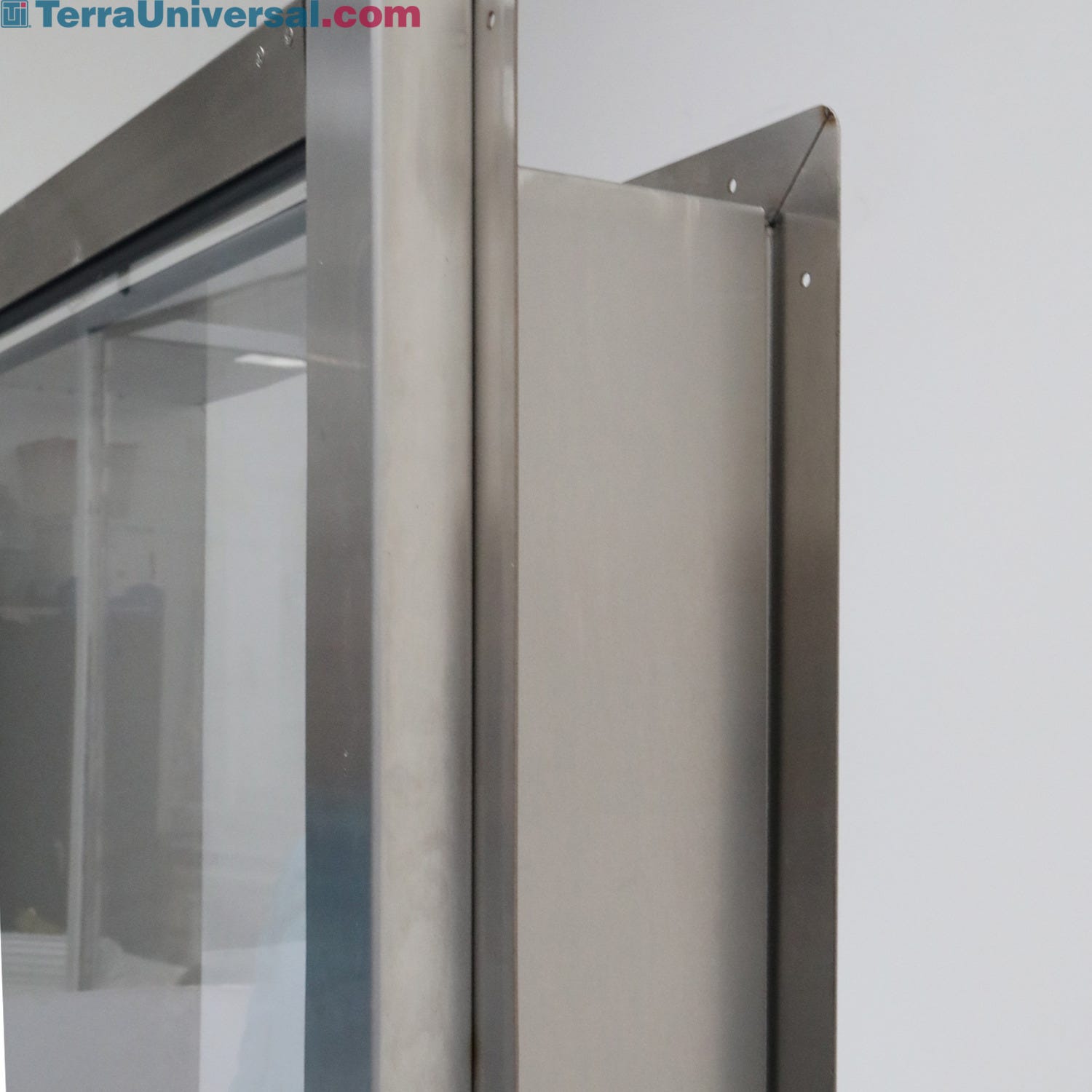 Pass-through Vertical Sliding Convenience Windows